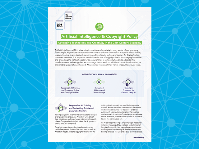 Featured Policy Briefs - BSA Artificial Intelligence